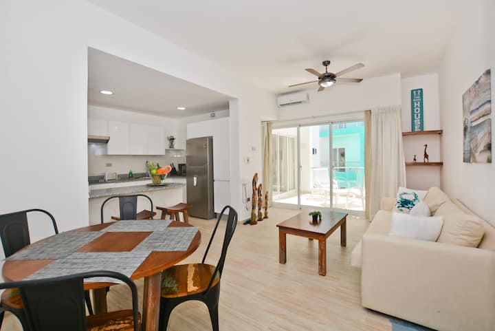 New 2 Bed, Stylish, 50mbps Wi-fi, Mins To Beach! - Punta Cana