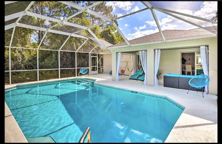 Pebble Beach Oasis With Heated Pool - Palm Coast, FL