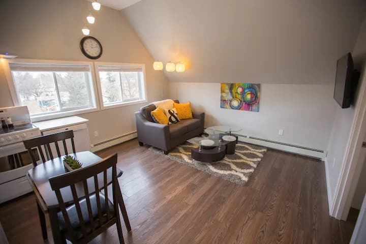 Modern 1 Bedroom Executive Suite (Unit 3) - Moose Jaw