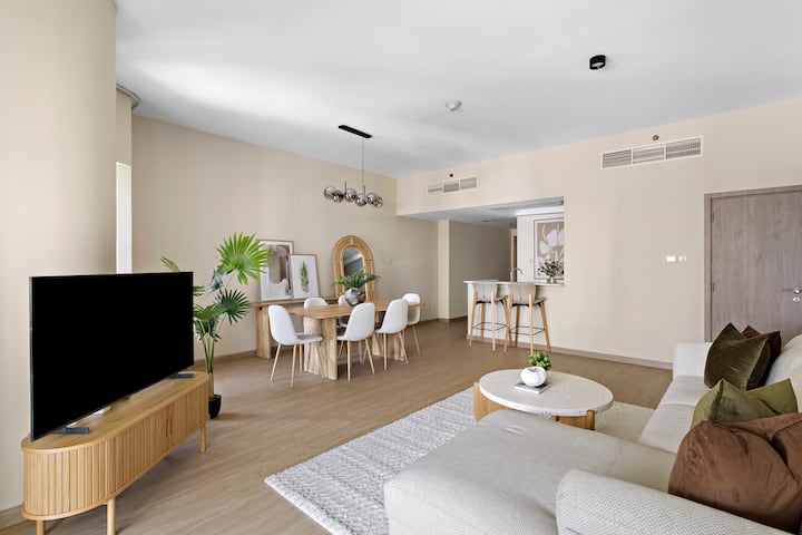 2br Spacious Stay & Stunning View - Lakeview Oasis - Dubai Marina