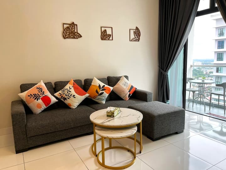Cozy Home 3br2b 600mbps_2 Minutes To Paradigm Mall - 新山
