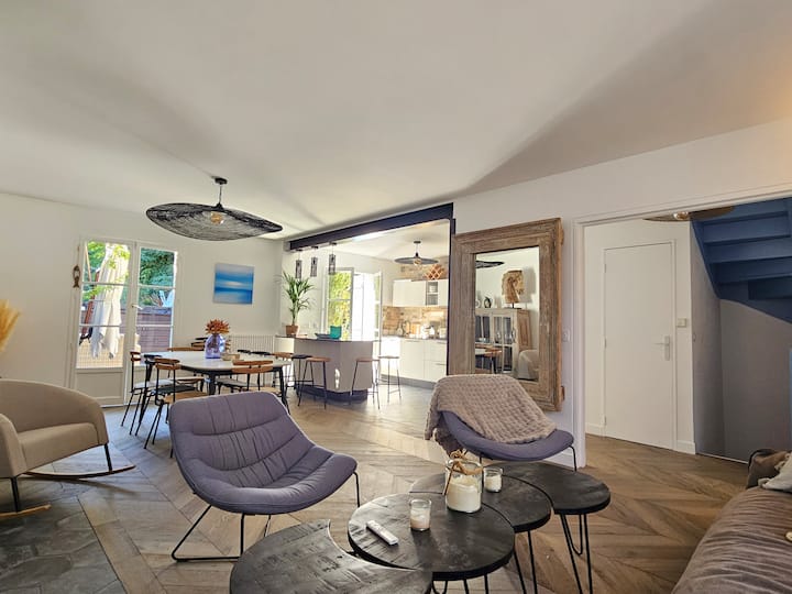 Maison Familiale 12 Couchages, Spa Et Terrasse. - Deauville
