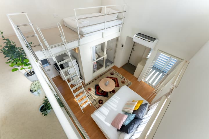 Cozy Loft For 4 Near Asakusa, Akihabara, Skytree - Akihabara Station