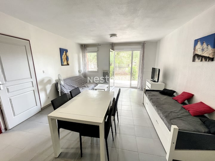 2950-appartement 4 Pers Avec Piscine - Argelès-sur-Mer
