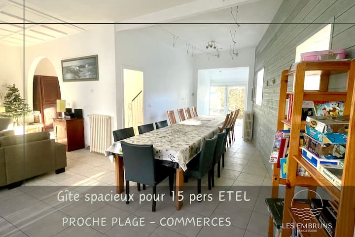 Grande Maison Eteloise En Plein Coeur Du Village - Lorient