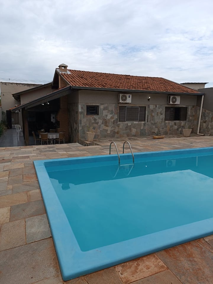 Casa Com  Otima Localização E Lazer Espetacular. - São José do Rio Preto