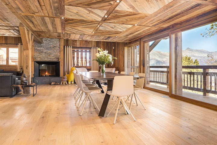 Chalet Luxe Piscine, Sauna, Mont Blanc, Fraicheur - Les Houches