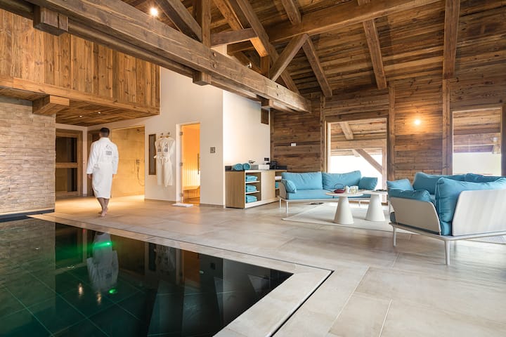 Chalet 5* Piscine, Ski-in/out, Sauna, Mont Blanc - Saint-Gervais-les-Bains