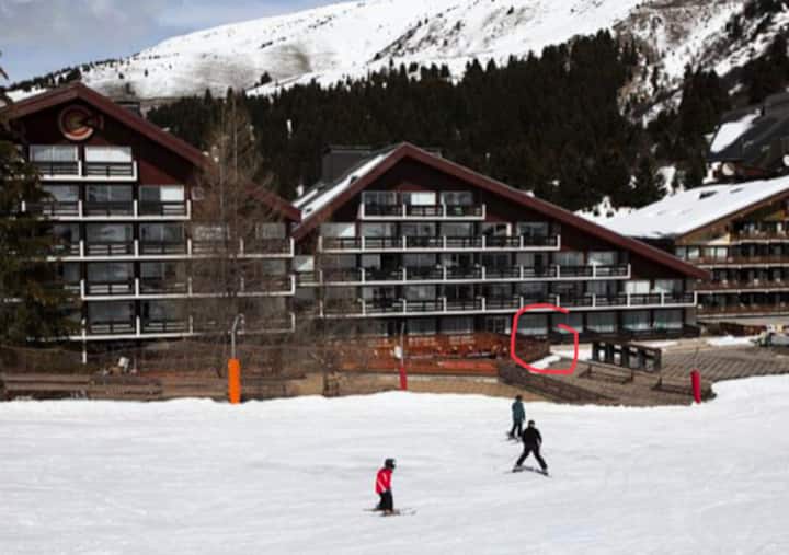 Départ Skis Aux Pieds Méribel Mottaret 28/0207/03 - Méribel