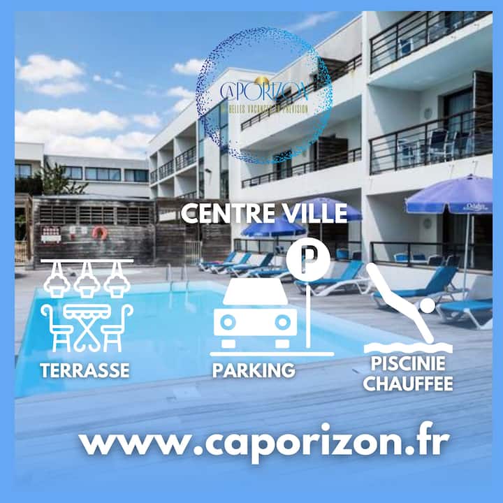 Caporizon-l'archipel-piscine-centre Ville - La Rochelle