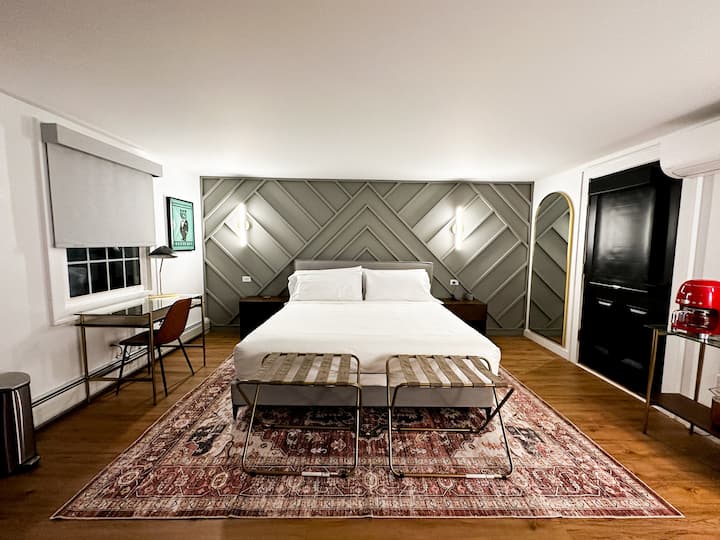 King Bed|wi-fi|2m Ski Resort|studio - Great Barrington, MA