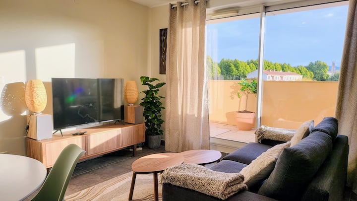 T2 Aix Terrasse Garage Clim - Aix-en-Provence