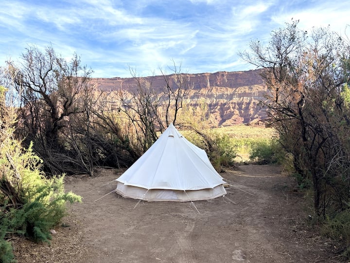 Riverside Camp Site, Tent Included - Moab, UT