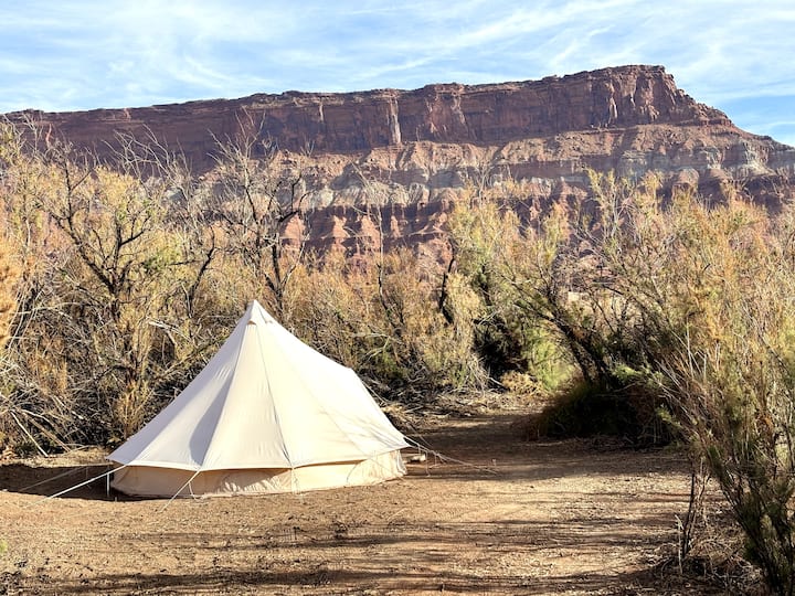 Riverside Camp Site, Includes Tent - Moab, UT