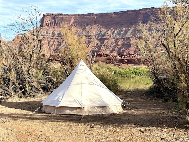 Riverside Camp Site, Tent Included - Moab, UT
