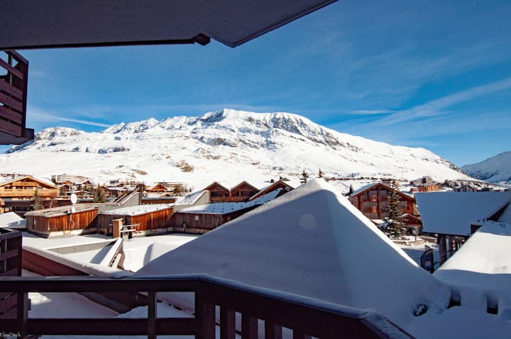 Plein Centre - Appartement Cosy Et Moderne 4 Pers. - L'Alpe d'Huez