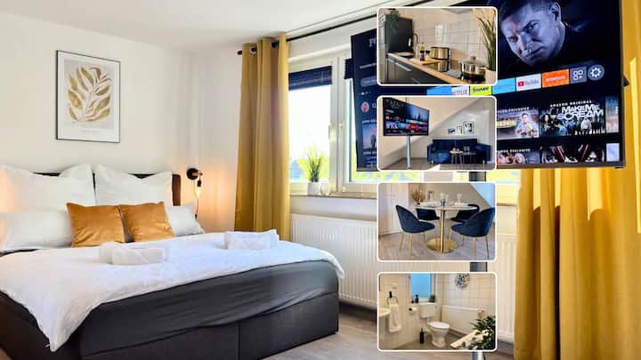 Design Apartment - Kitchen | Smart Tv | Wifi - Essen, Allemagne