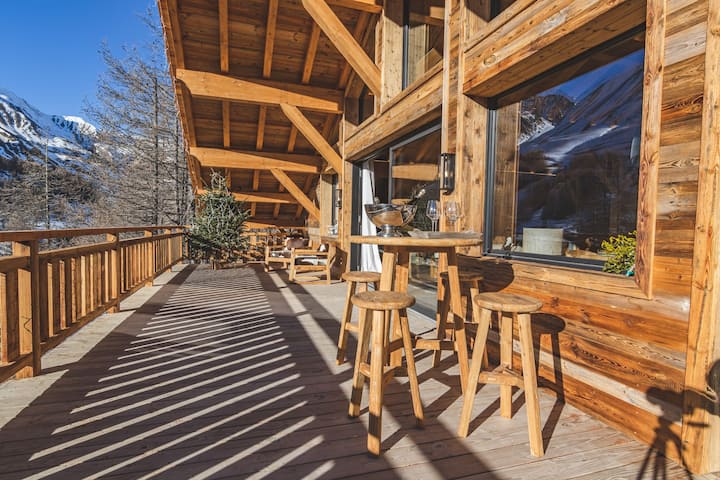 Chalet Les Pins Blancs 8 Personnes - Allos