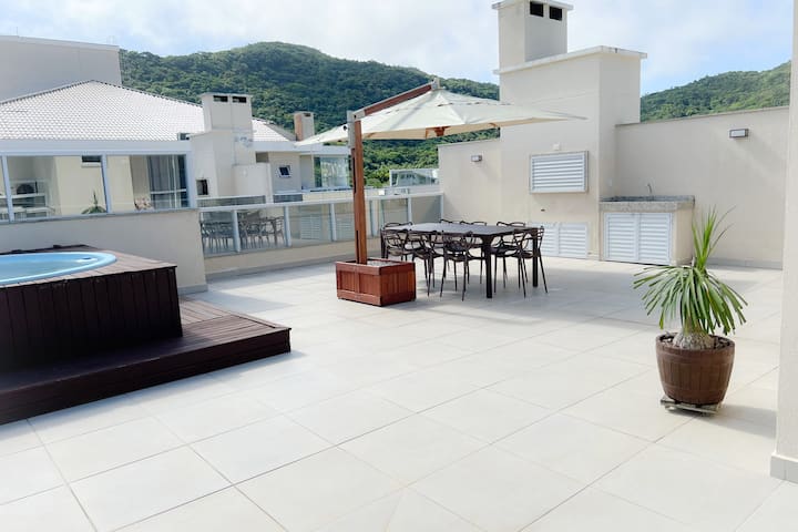 Penthouse With Private Swimming Pool And Barbecue - Florianópolis