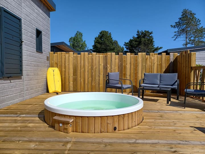 Chalet 6p Piscine, Bain Nordique - Saint-Pair-sur-Mer