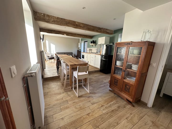 Grand Gite Confortable - La Ferme De Montigny - Orne