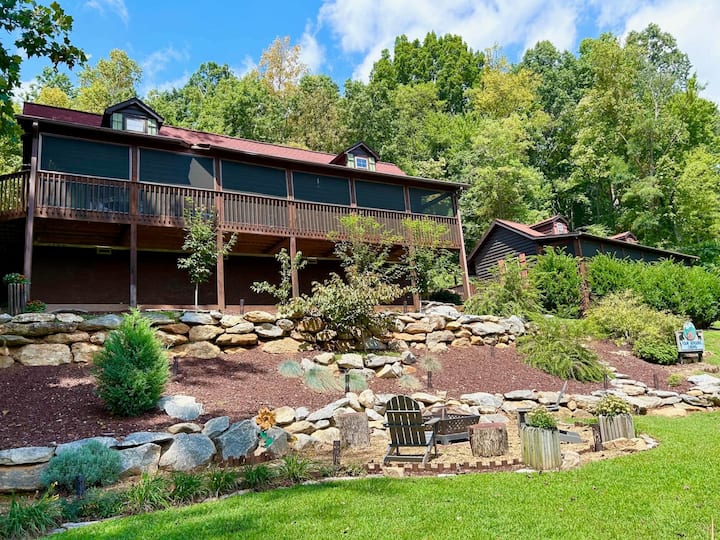 Luxury Lake Cabin-walk To Chimney Rock & Lake Lure - Lake Lure, NC