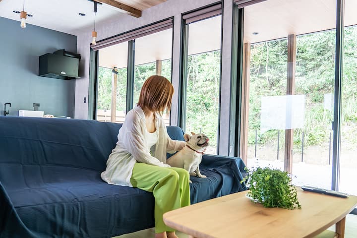 【愛犬と泊まれる！】Watresort いぬとサウナ Bbq&ドッグランヴィラ高山　※各棟サウナ付 - Takayama