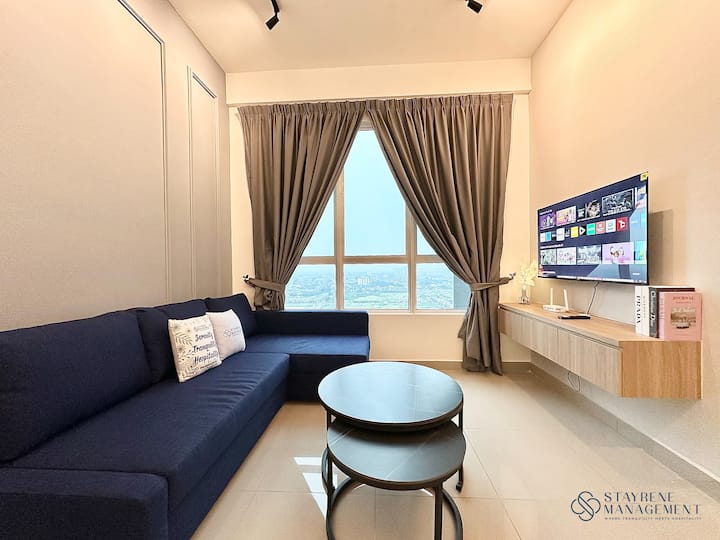 Amber Cove Melaka•cityview•2br/5pax•jonker Street - 馬六甲