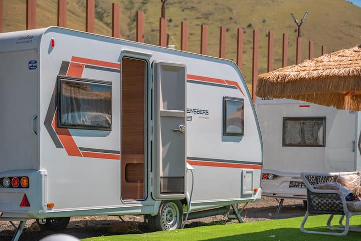 Wonderful Caravan With Superpool On Sevan Beach - Armenien
