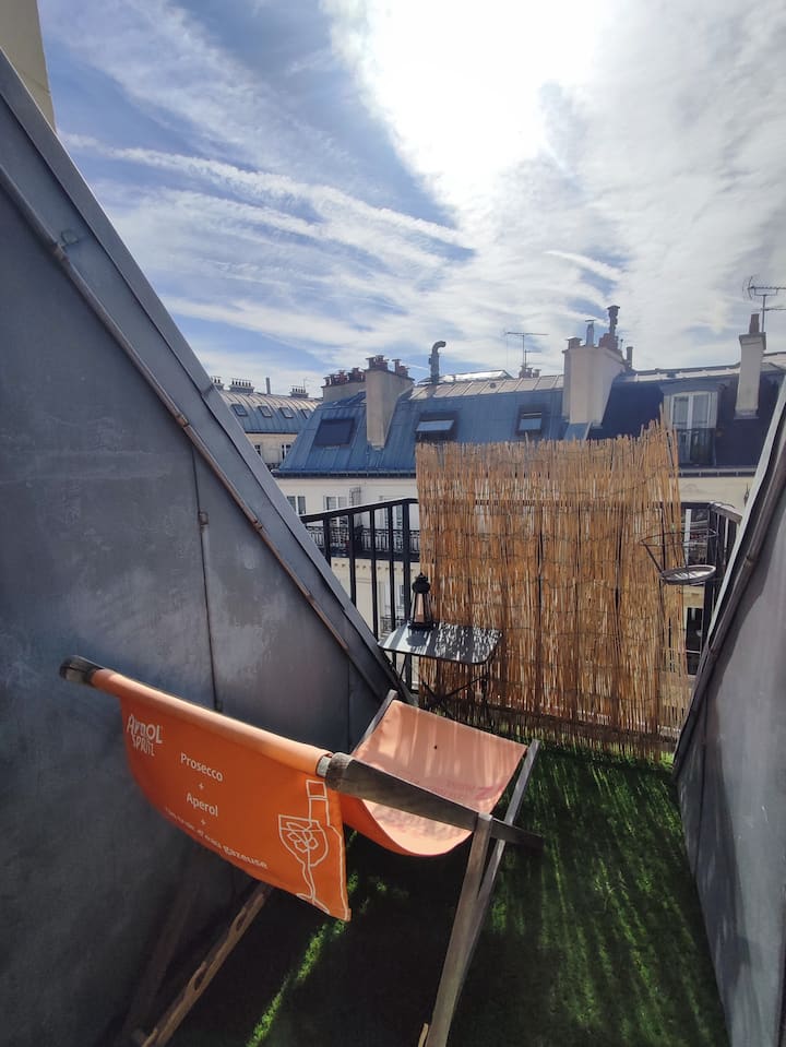 Appart Avec Terrasse - Quartier Martyrs/montmartre - Parigi