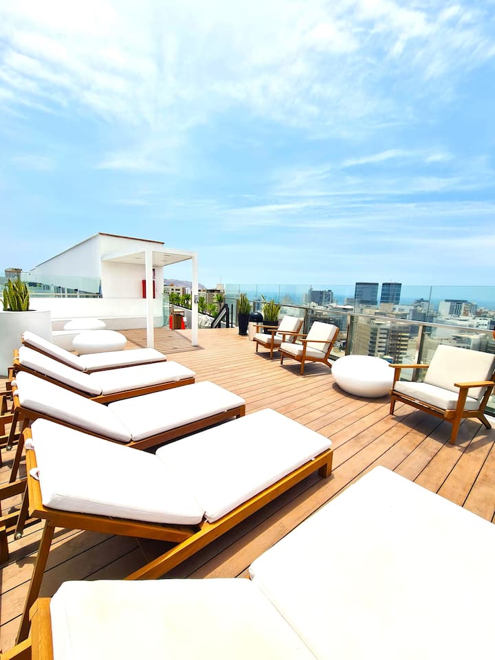 Stylish New 3-br Apt In Miraflores - Lima