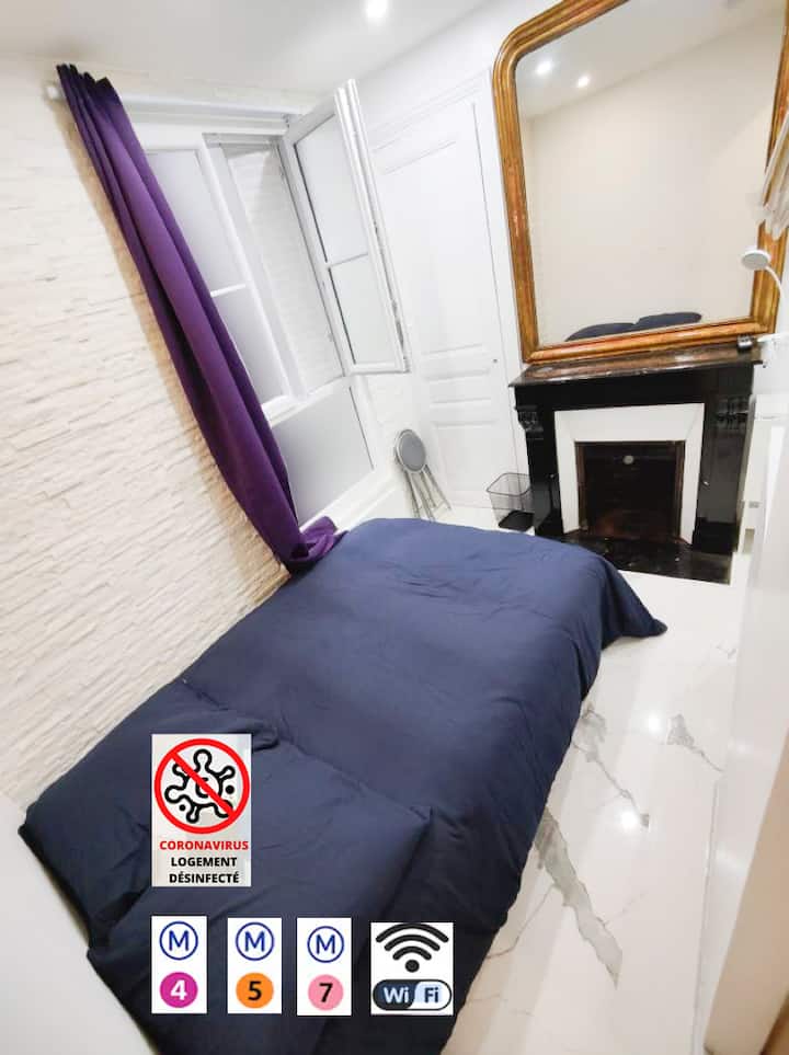 K Cozy Entire Apt Center Paris Ruebichat Fast Wifi - Paris
