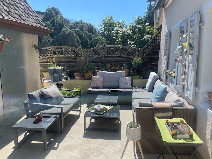 Sierre App. Lila 2 à 4 Pers, Grande Terrasse Bbq - Crans-Montana