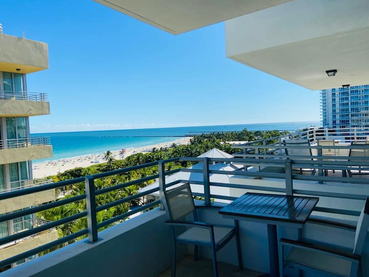 Steps From Sand & Dining Ocean Views Retreat - Miami Beach