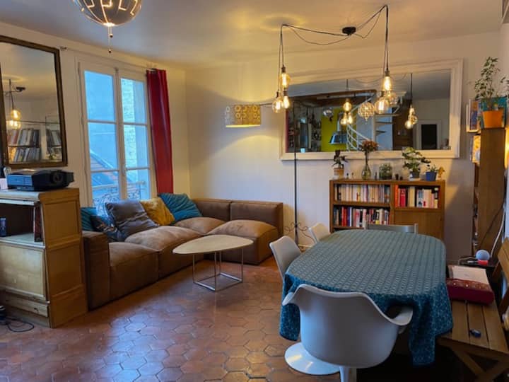 Joli Duplex Familial Bastille, 4 Chambres, 6p+1 - Paris