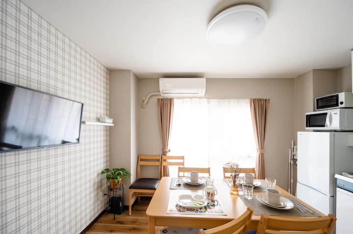 4f/river View/shinsaibashi River/5min Walk To Sta. - Namba