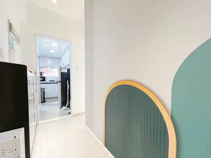 阳光共居单人床房@3 分钟直达佐敦站 - Hong Kong