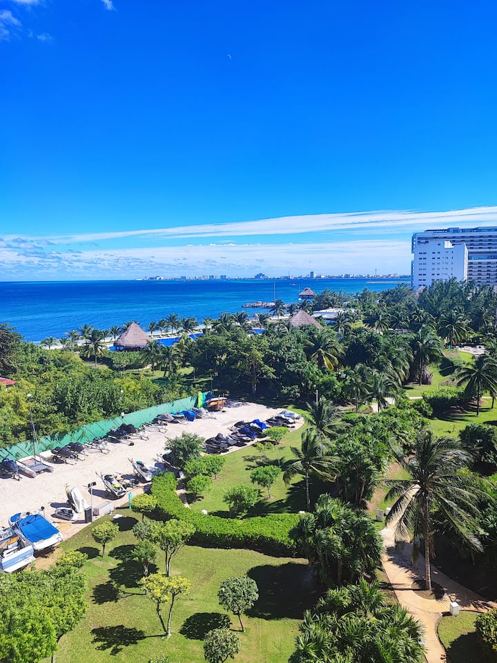 Departamento Con Vista Al Mar En Amara Cancún - Cancún