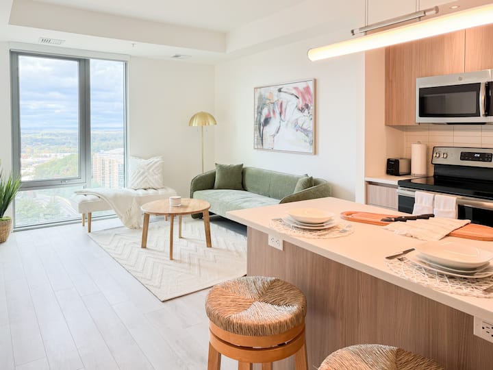 Luxi White Oak + Sage 2br In Tysons With Amenities - Fairfax, VA