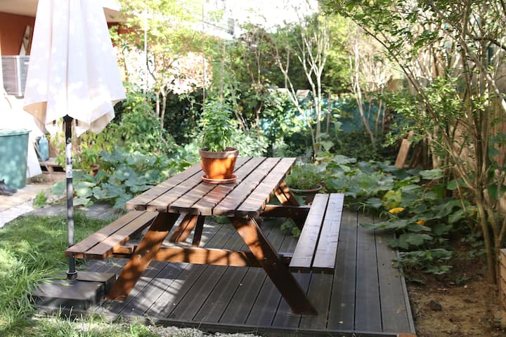 2 Pieces Avec  Jardin - Les Lilas