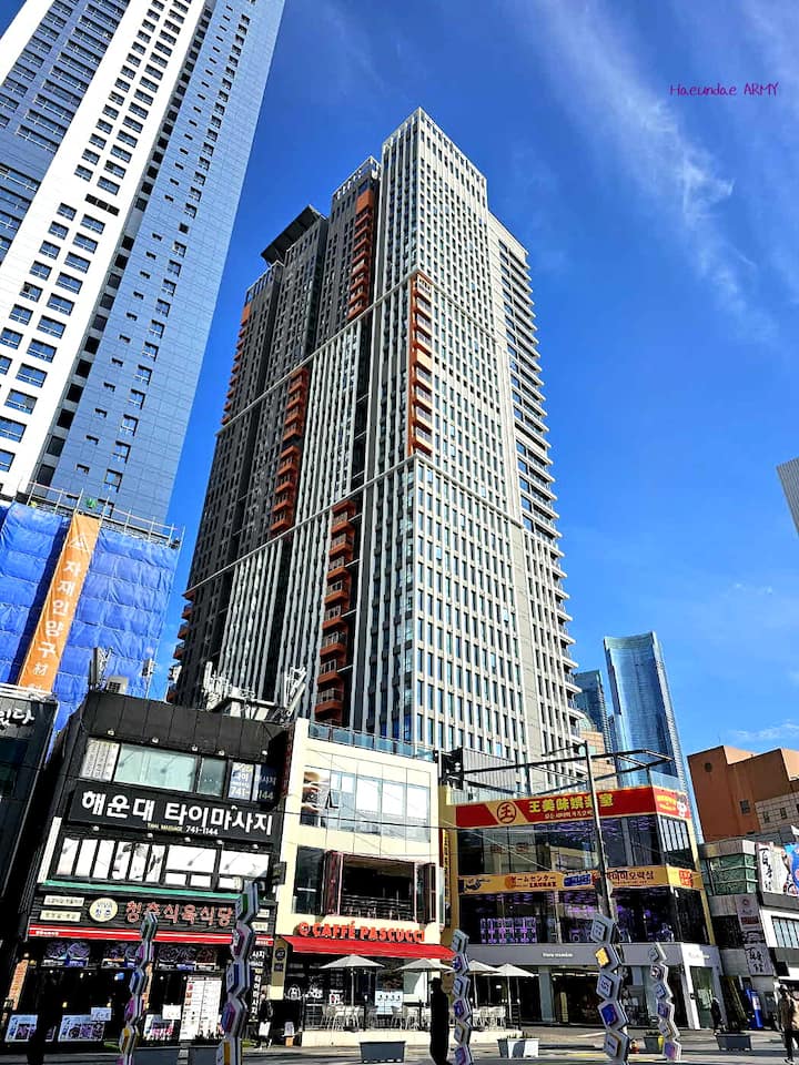 라비앙즈_엘본더스테이#뷰없음#실속4인가족추천#해운대해변3분#해운대역1분#구남로 - Busan