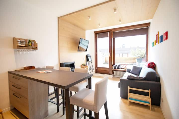 Val Di Fassa Apartment With Terrace - Pozza di Fassa