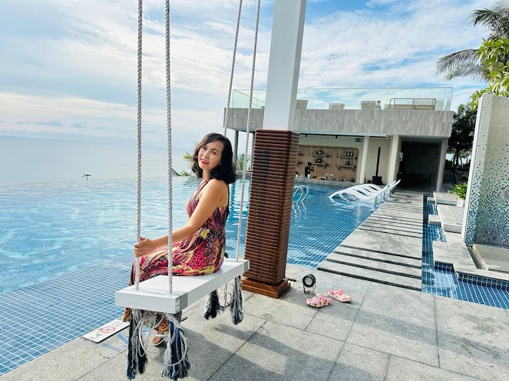 Ocean View 1br Apt/5mins Walking To The Beach/apec - Mũi Né