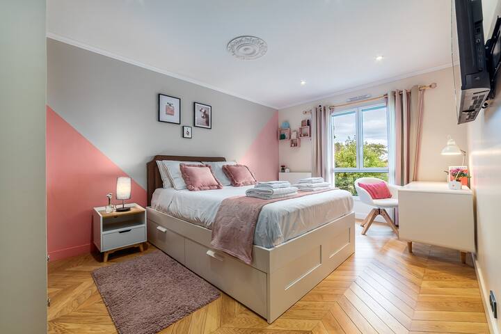 Chambre Confort, Calme, Parking - Thoiry