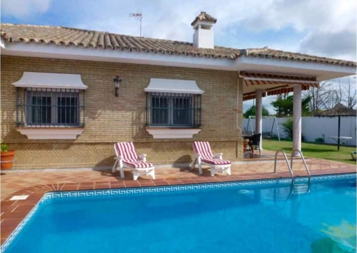 Villa Veleta, Piscina Y Barbacoa - Chiclana de la Frontera