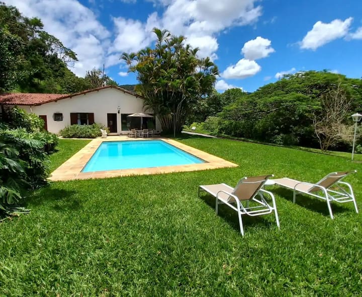 Casa Sítio Aracê 4 Quartos Acomoda Até 15 Pessoas - Petrópolis