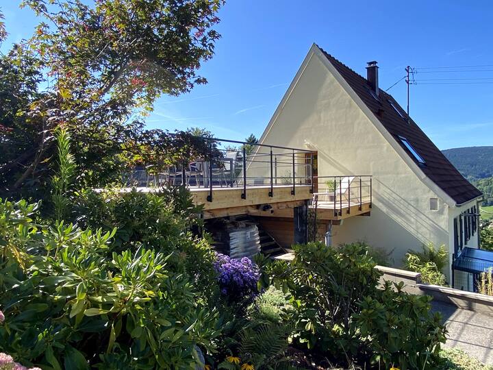 Duplex Cosy, Vue Montagne - Munster