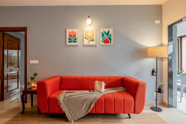 3br Spacious Duplex · Central To North & South Goa - Goa