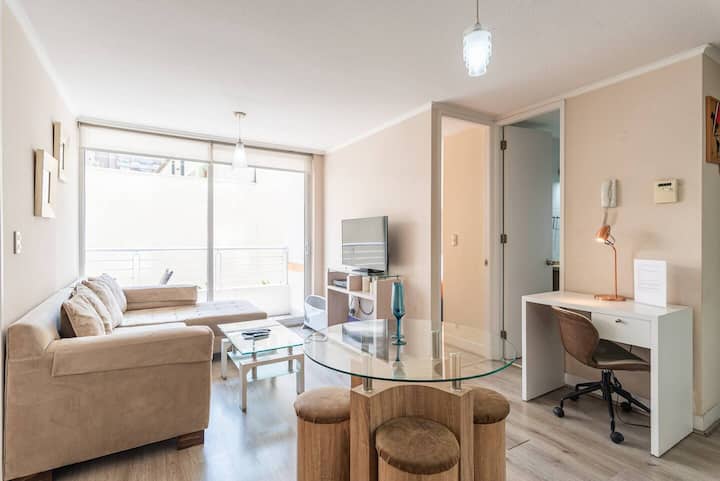 Moderno Apt De 2d Y 2b , 48 M2 Y Balcón Santiago - Santiago