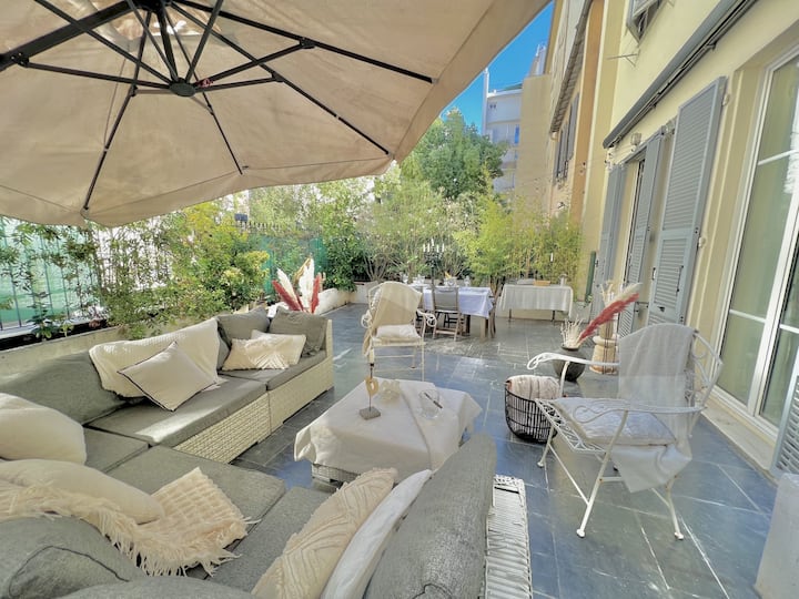 Mj-select- Offenbach Apart 105m- Terrasse Parking - Nice
